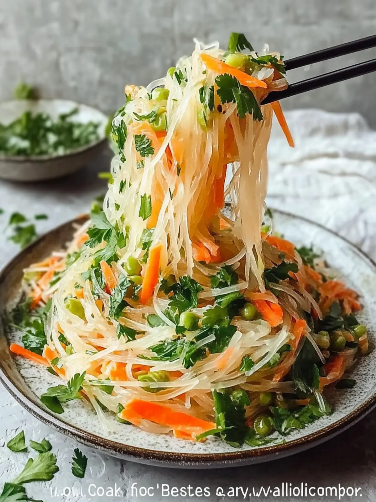 Ultimate No Cook Noodle Salad with a Tangy Dressing
