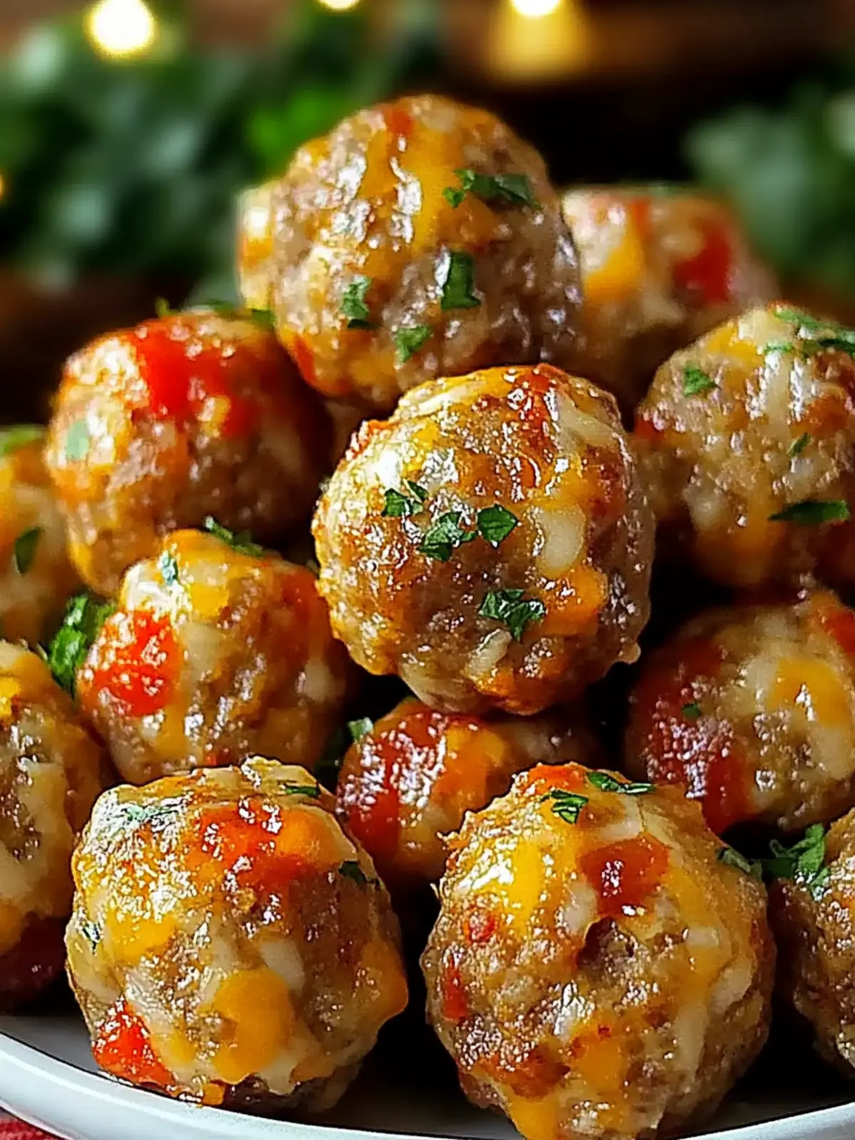 Ultimate Cheesy Rotel Sausage Balls: A Delicious Snack