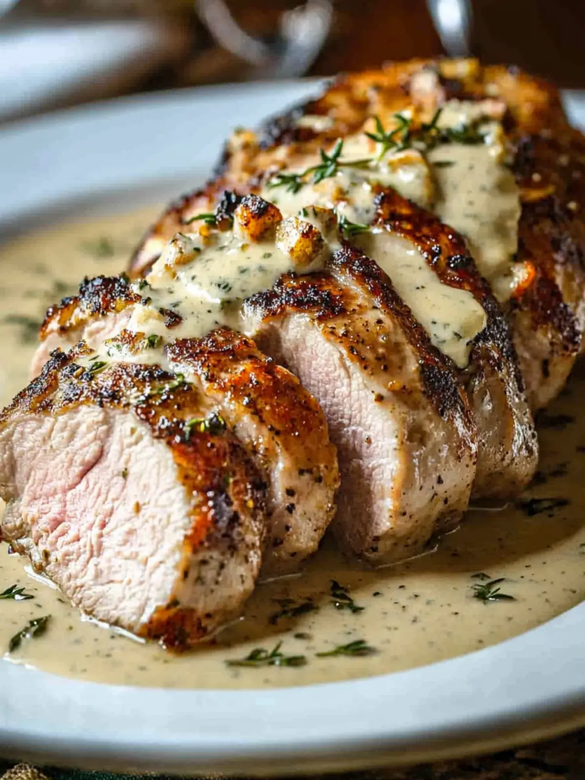 Best-Ever Pork Tenderloin with Dijon Cream Sauce Made Easy