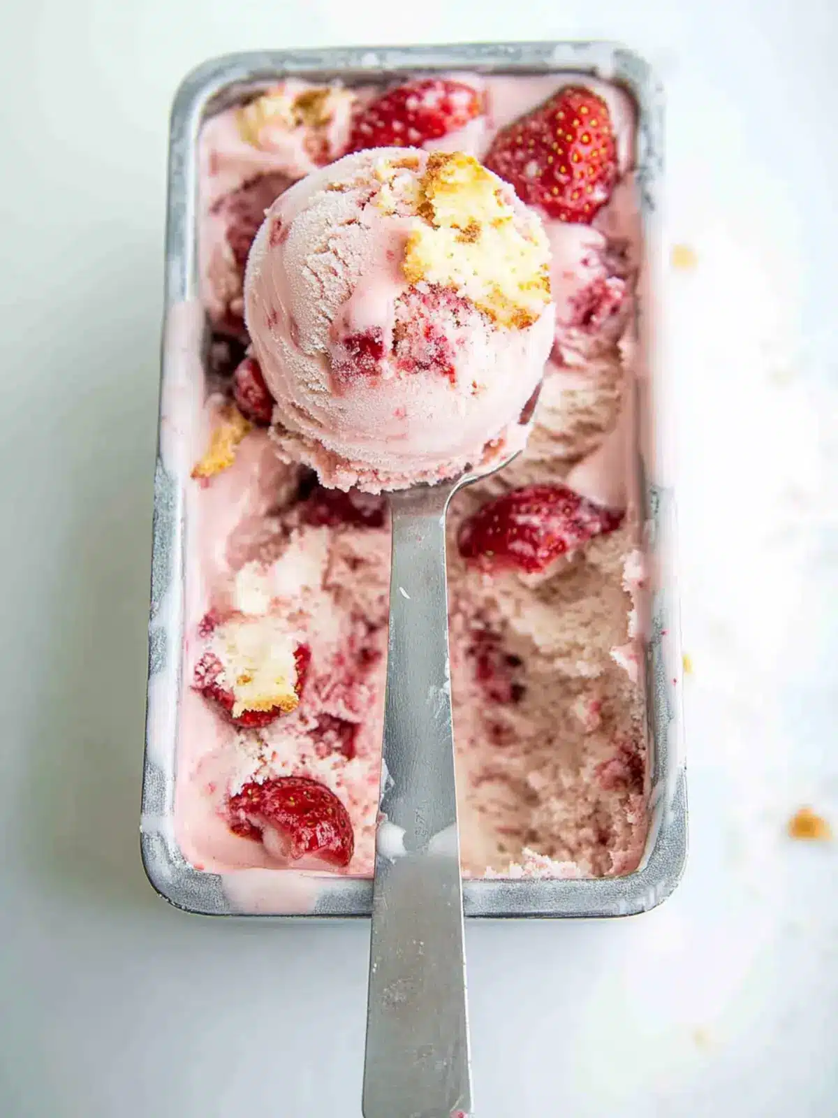 Irresistible Strawberry Shortcake Ice Cream for Summer Fun