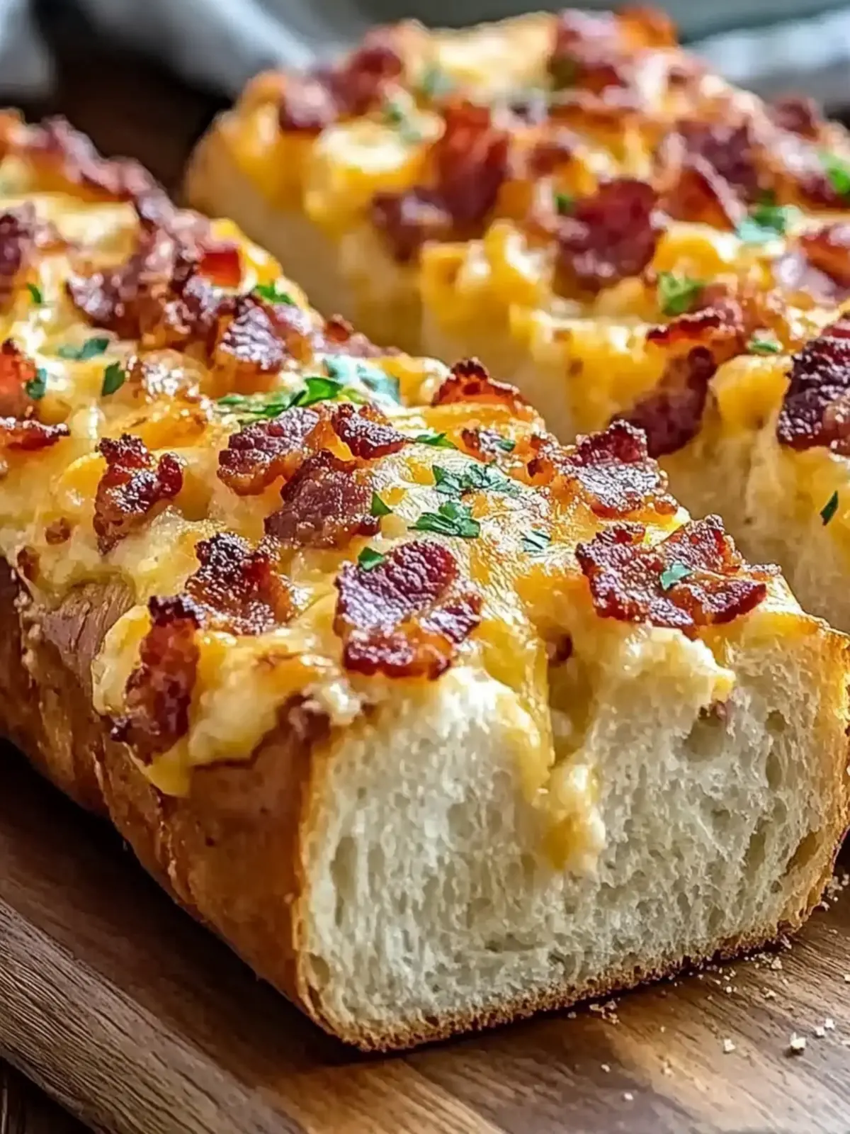 Bacon Ranch Cheesy Bread: The Irresistible Savory Snack
