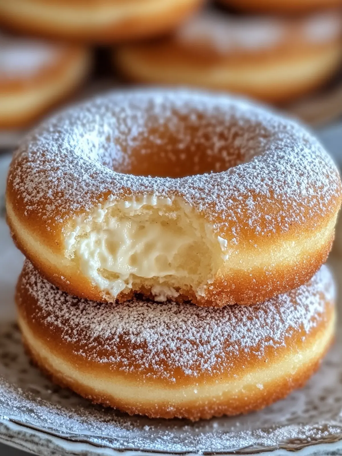 Irresistible Cinnamon Kissed Cheesecake Donut Cookies