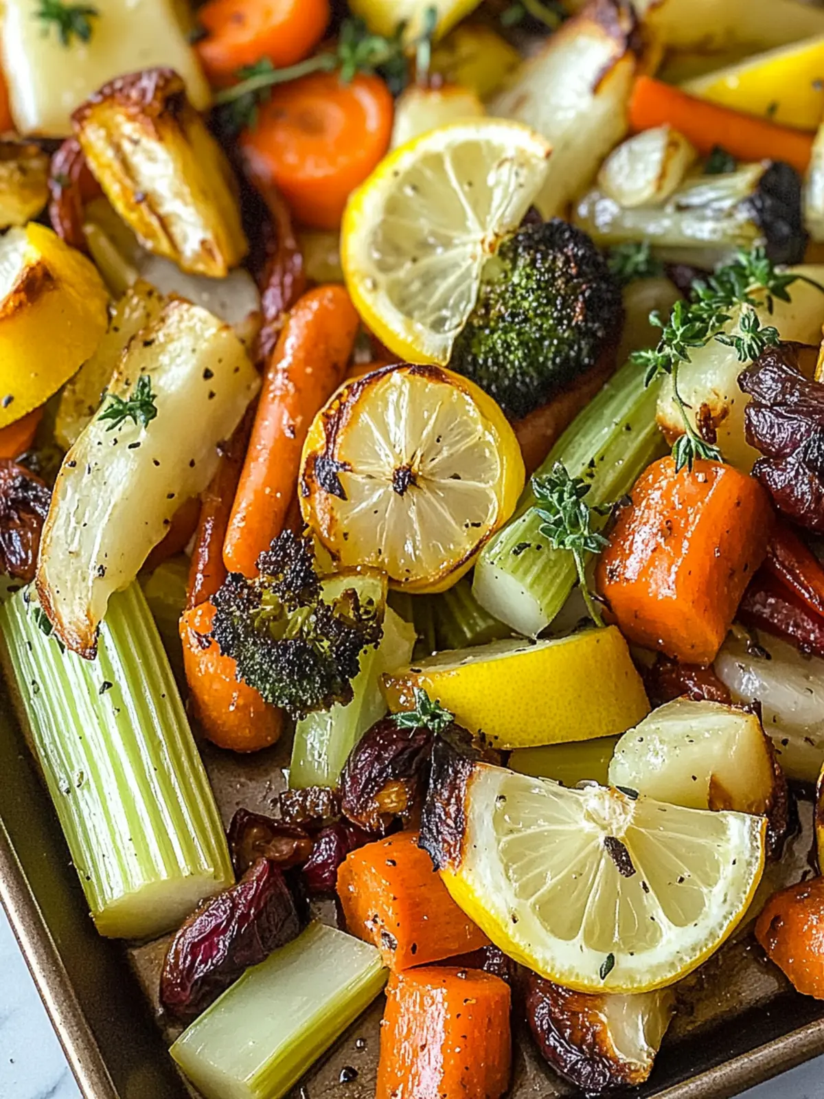 Ultimate Celery and Lemon Roasted Veggies for a Delicious Thanksgiving