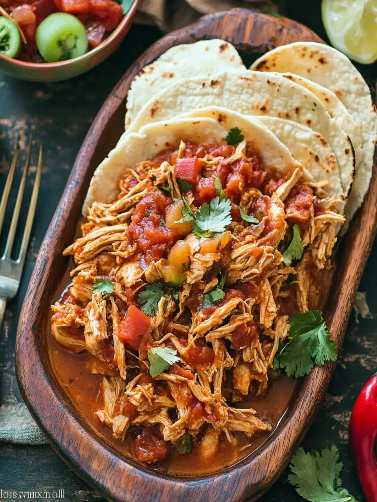 Ultimate Easy Mexican Pulled Chicken for Delicious Tacos