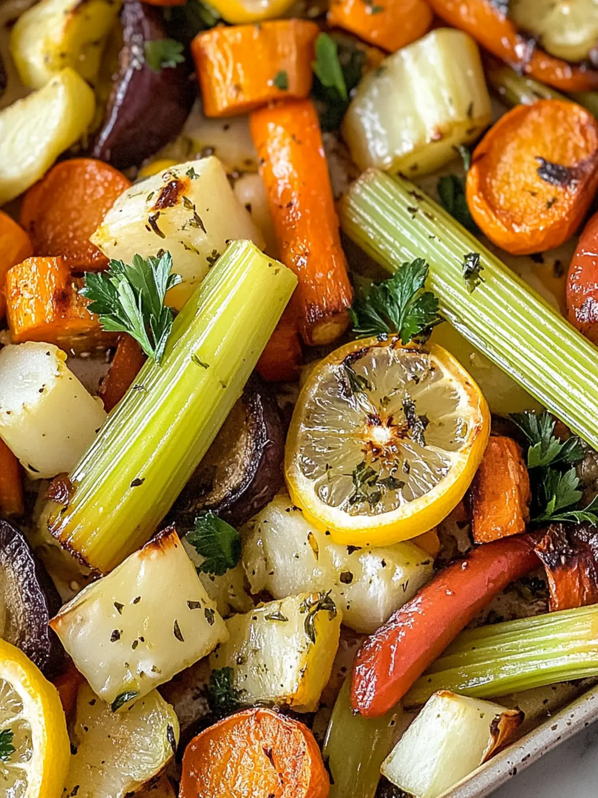 Ultimate Celery and Lemon Roasted Veggies for a Delicious Thanksgiving