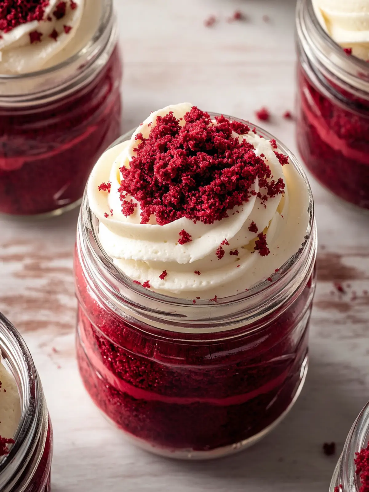 Irresistible Red Velvet Jar Cake: Easy, Customizable Delight