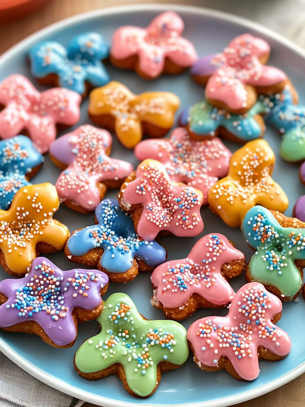 Easy Colorful Butterfly Pretzels – A Delicious Spring Treat