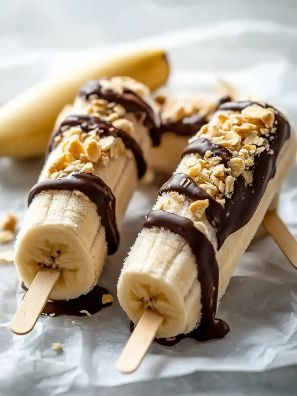 Ultimate Low Calorie Frozen Banana Snickers – Guilt-Free Delight