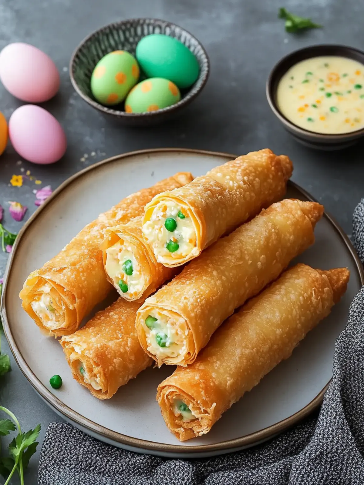 Irresistible Easter Egg Rolls: Transform Leftover Ham Magic