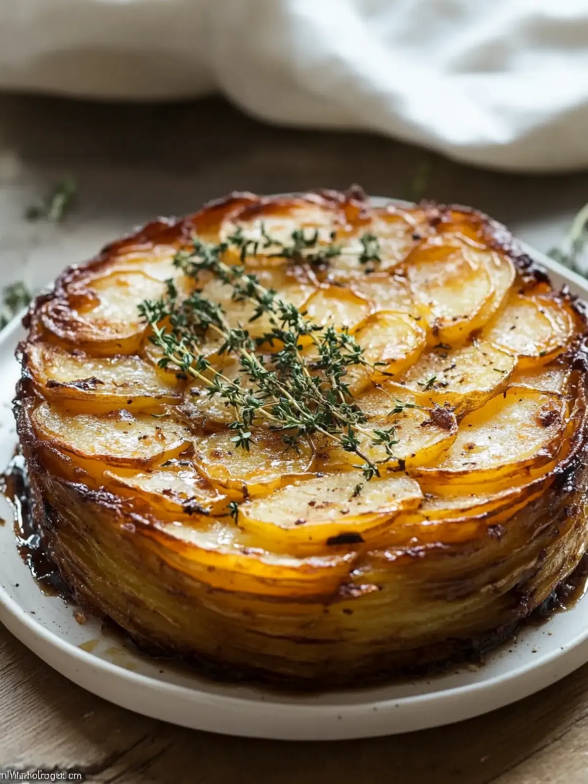 Crispy Balsamic Thyme Potato Torte: The Ultimate Comfort Dish