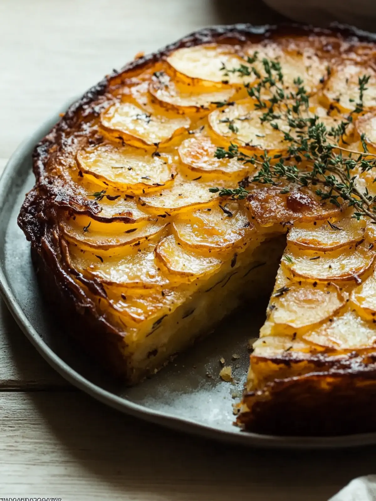 Crispy Balsamic Thyme Potato Torte: The Ultimate Comfort Dish