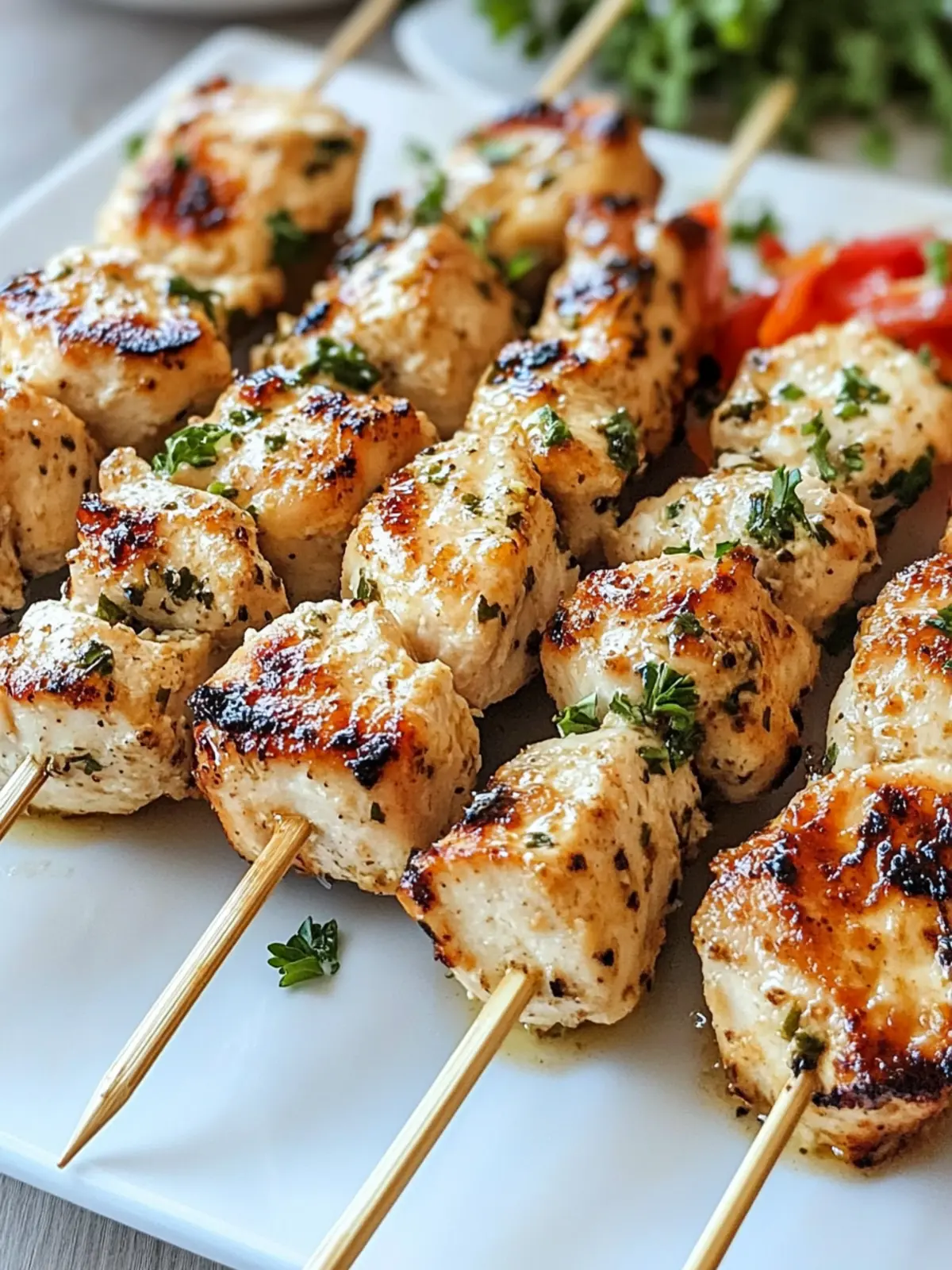Easy Ranch Garlic Parmesan Chicken Skewers: A Delicious Favorite