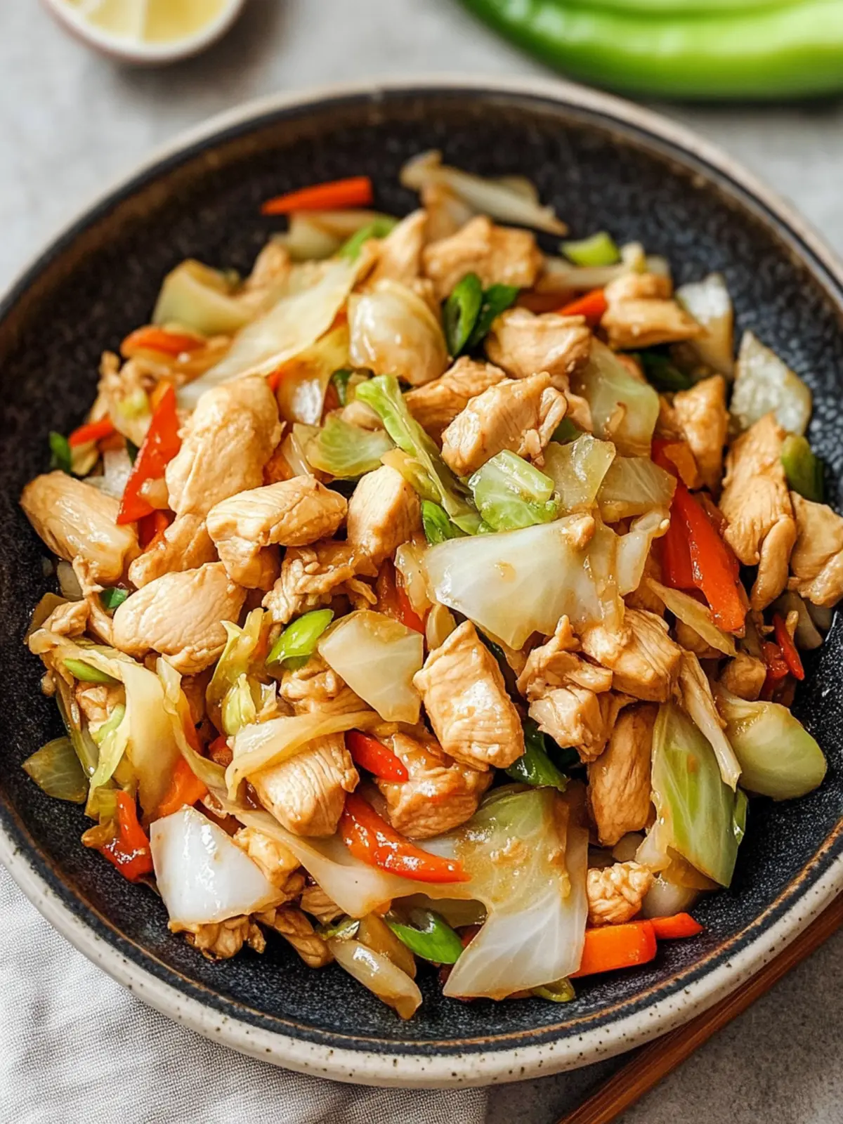 Delicious Chicken and Cabbage Stir Fry for Easy Meals
